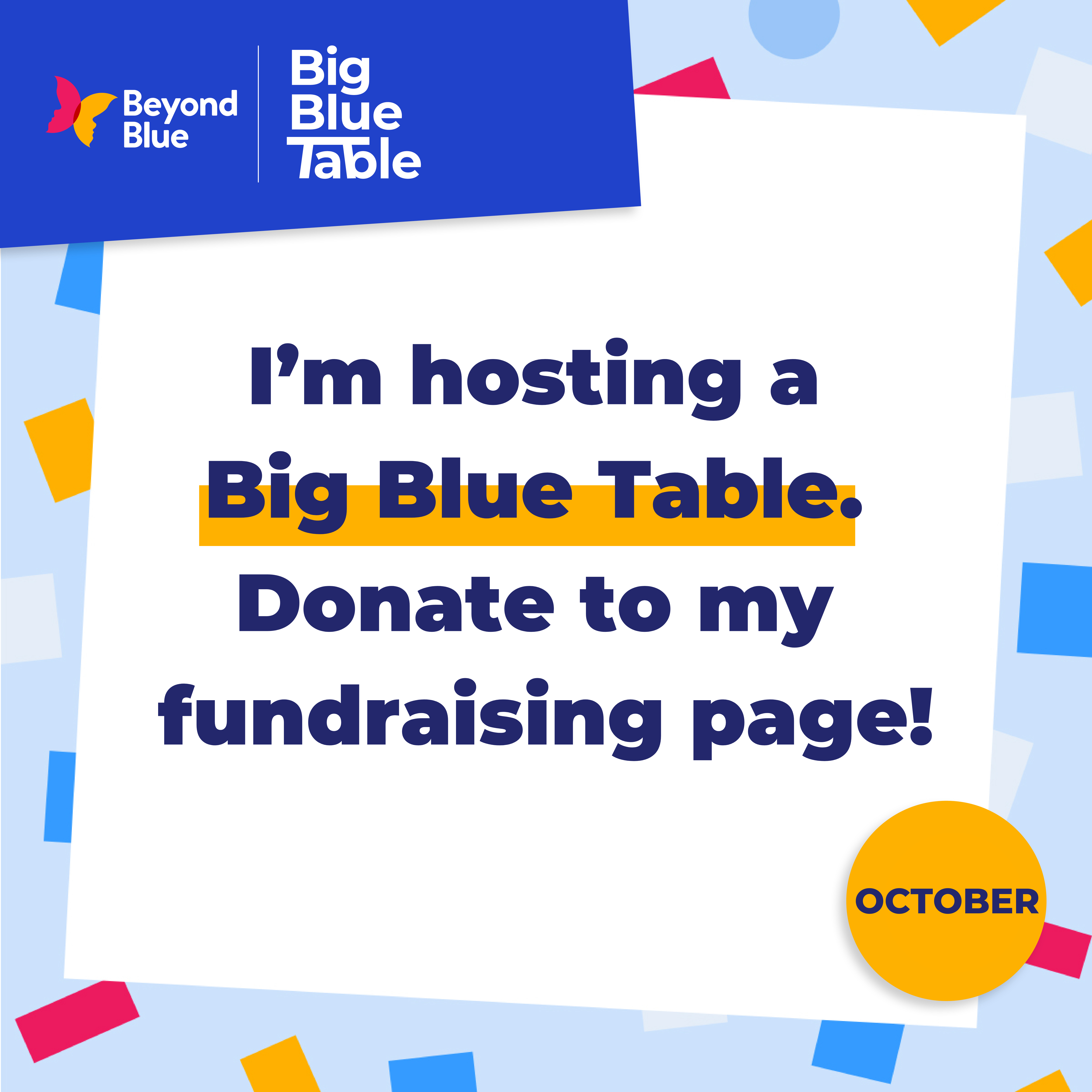 Host Kit - Big Blue Table 2024