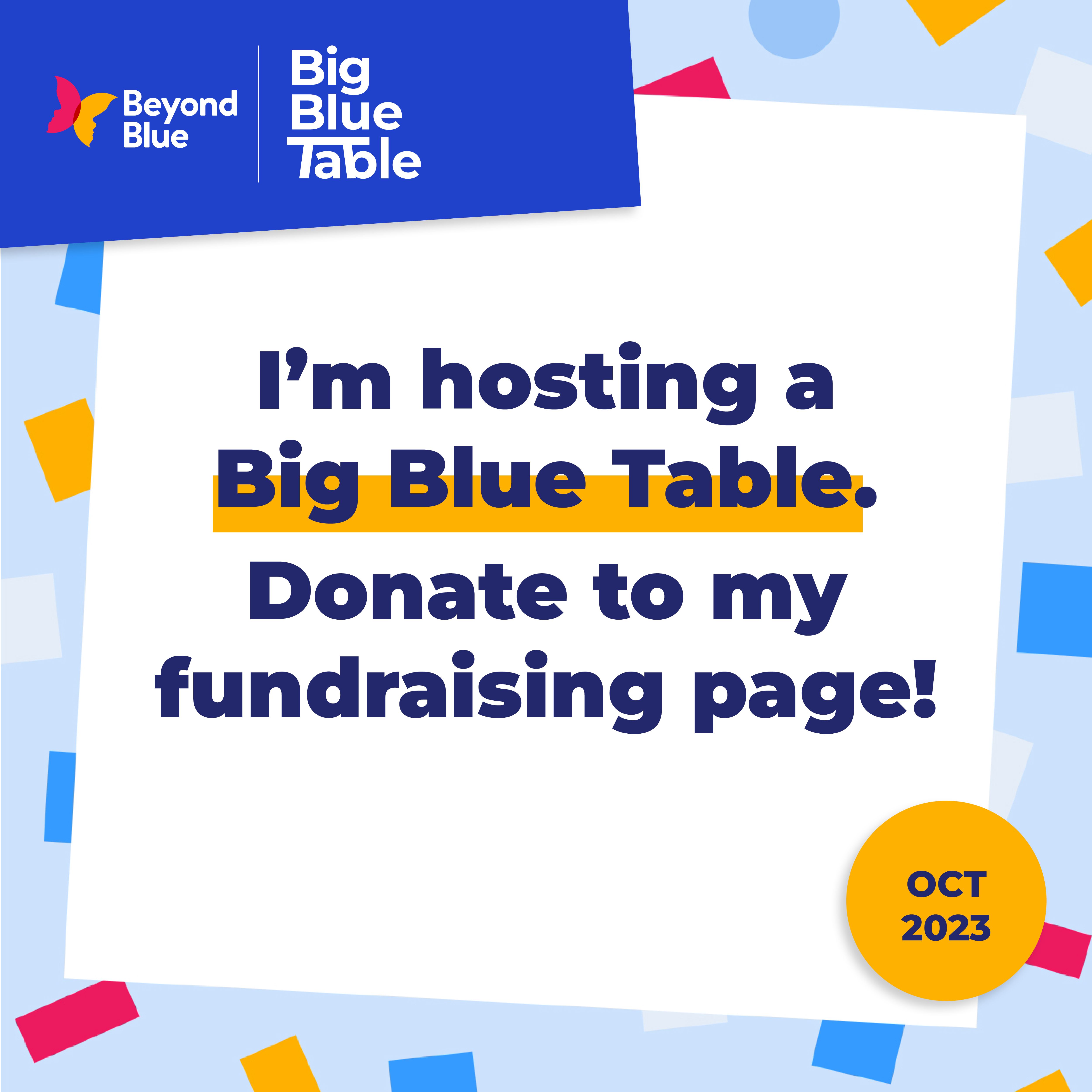 Host Kit - 2023 Big Blue Table