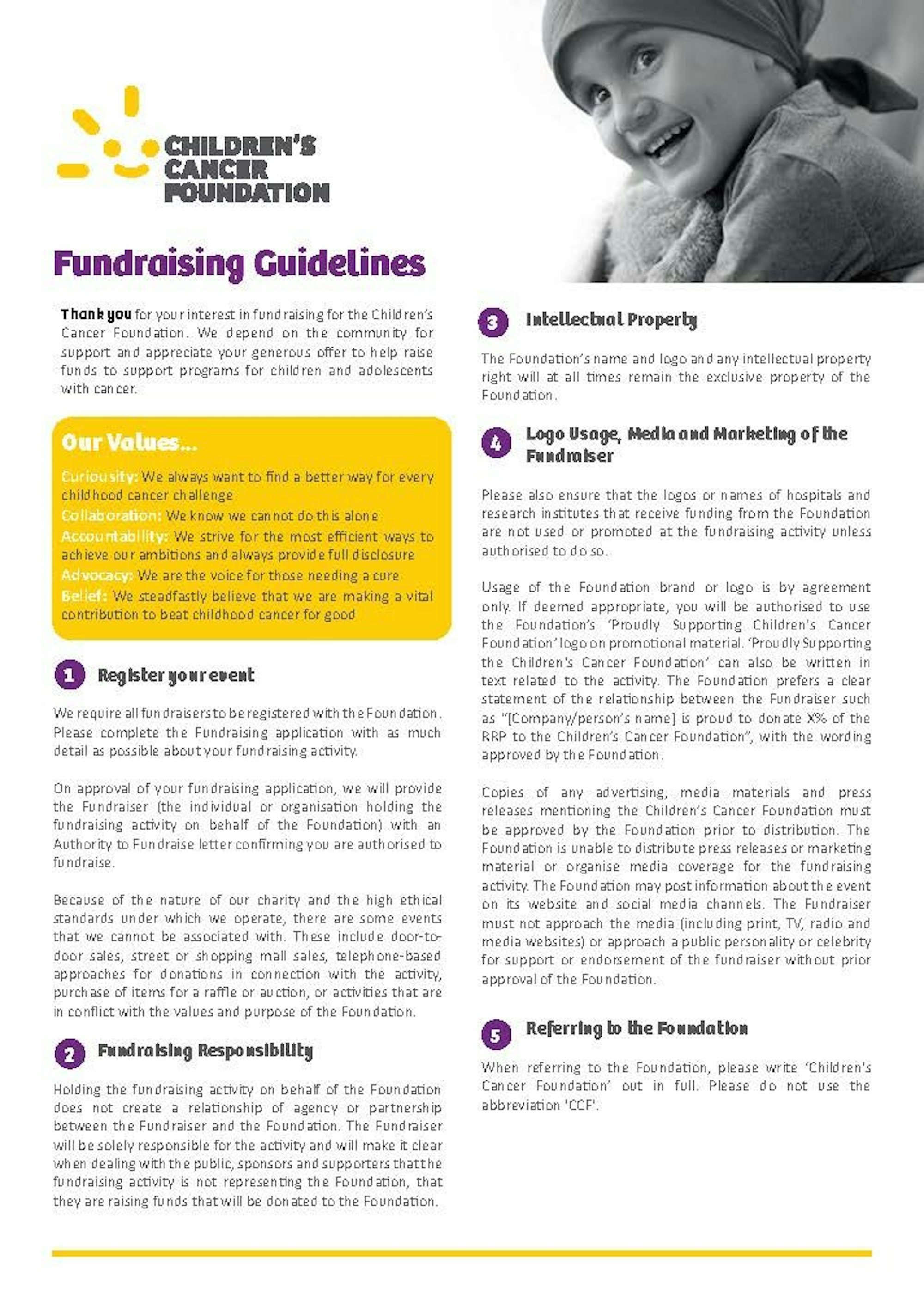 Resources - Children's Cancer Foundation