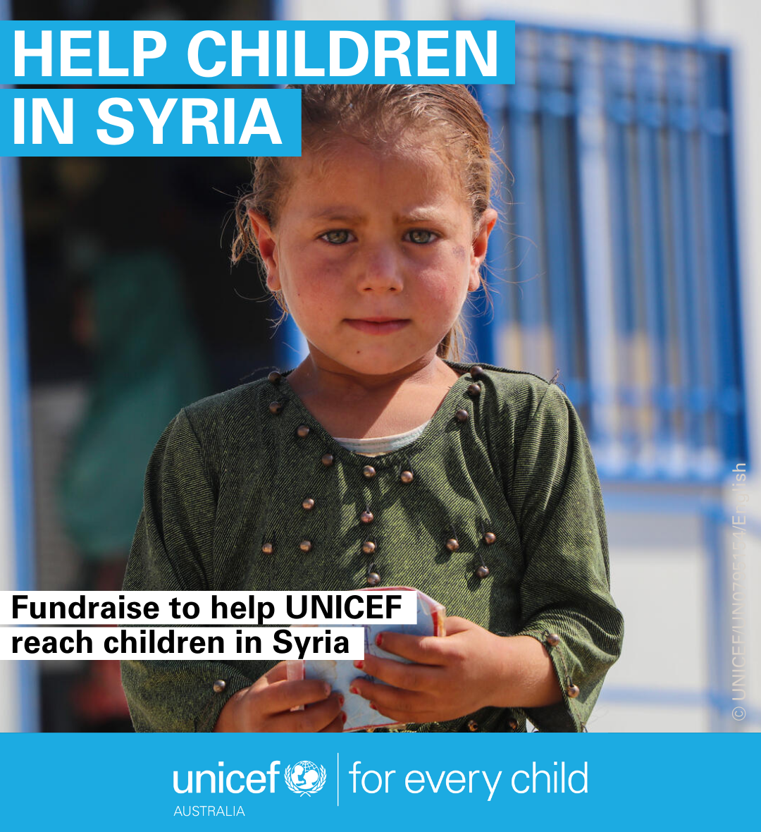 Help children in Syria | UNICEF Australia