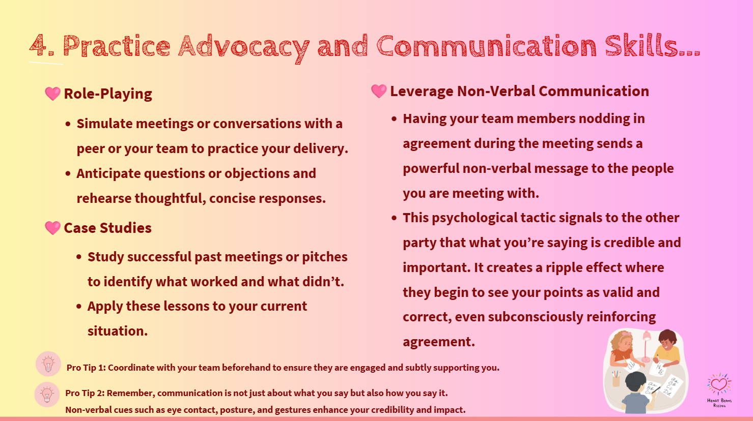 Step-by-Step guide to Advocacy