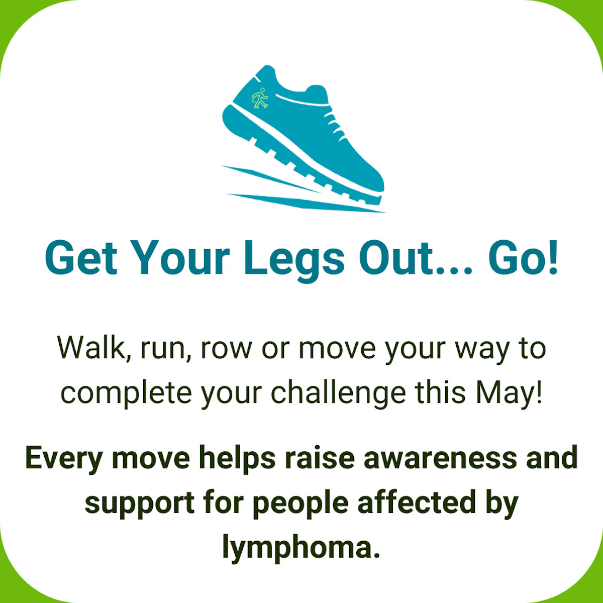 Legs Out For Lymphoma