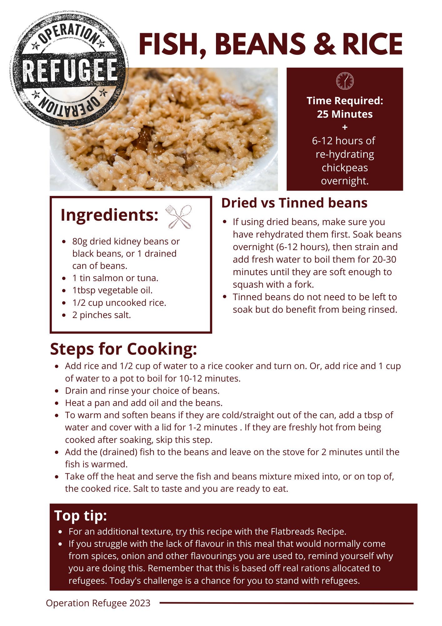 Food For Life Challenge