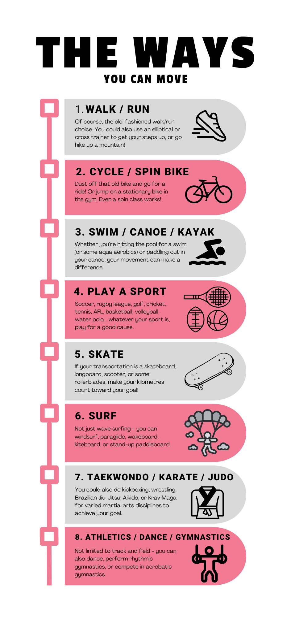 The Challenge • Ride Walk Roll 2024