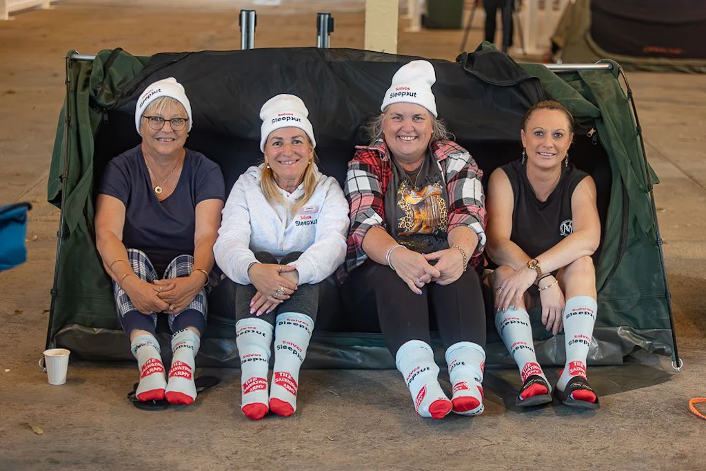 About • Salvos Sleepout