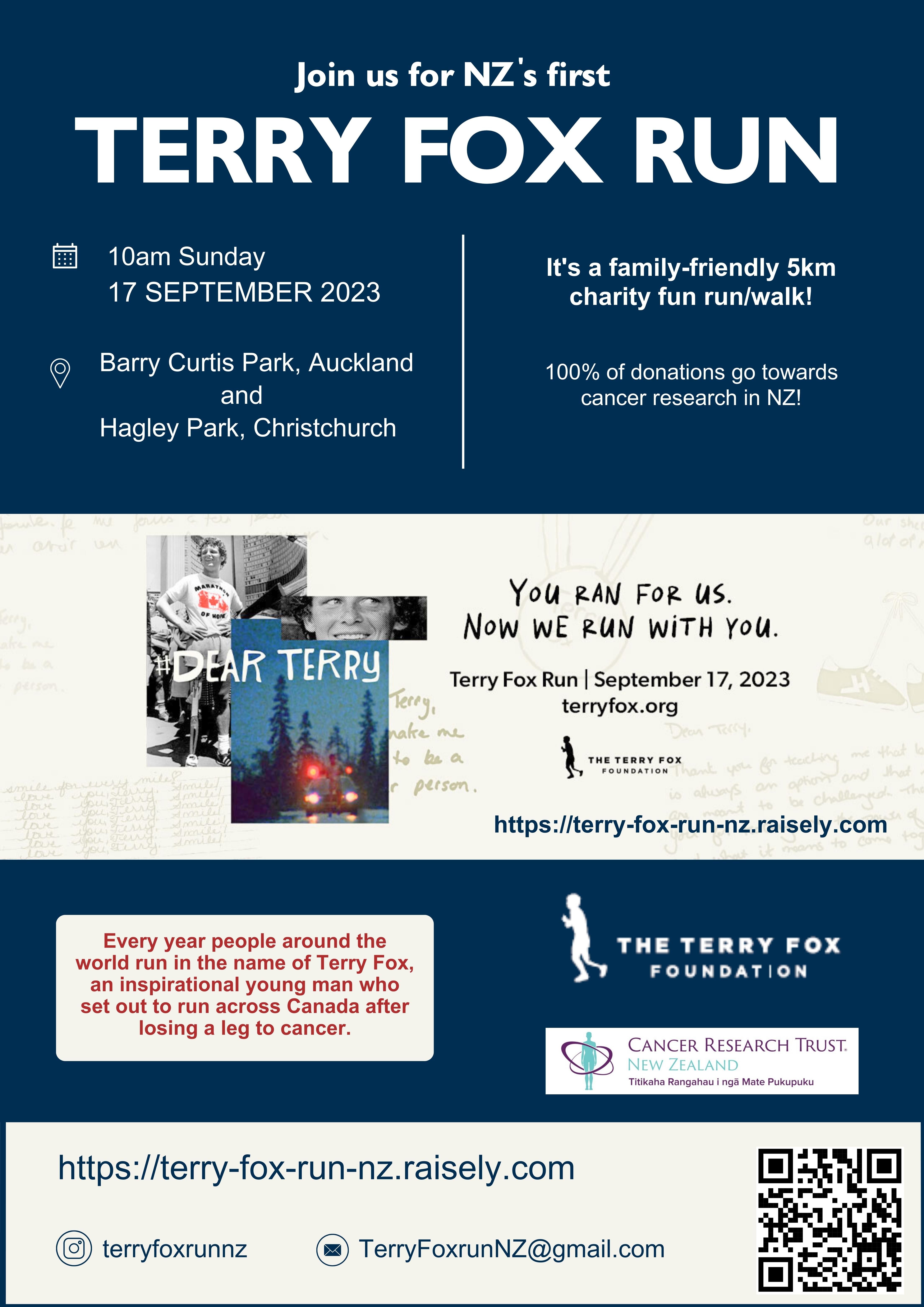 Signup • Terry Fox Run NZ 2025