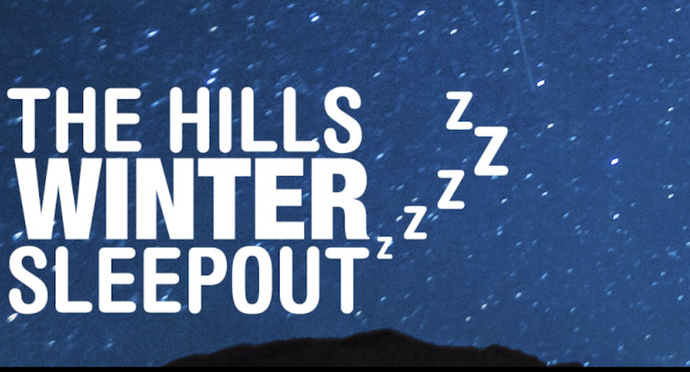 Log In • The Hills Winter Sleep Out - August 2025