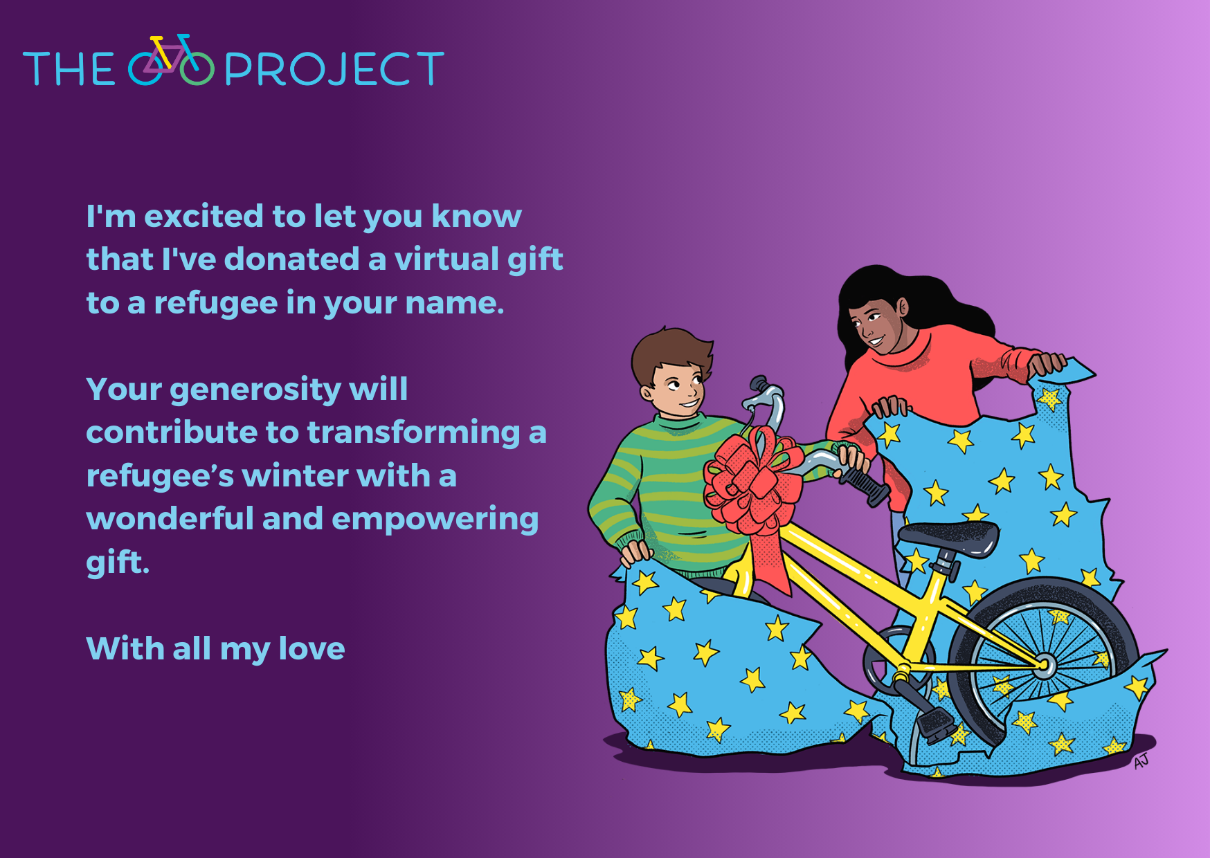 Gifts for refugees