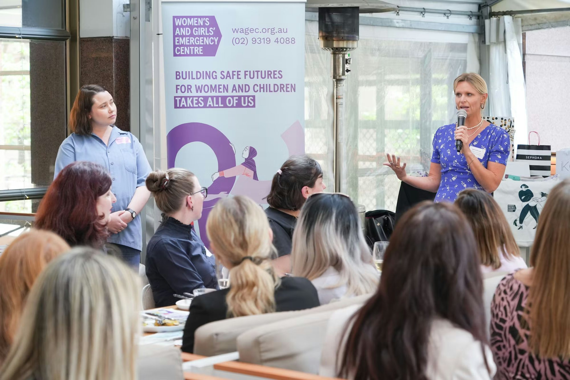 March past the cupcakes - WAGEC IWD - 2025